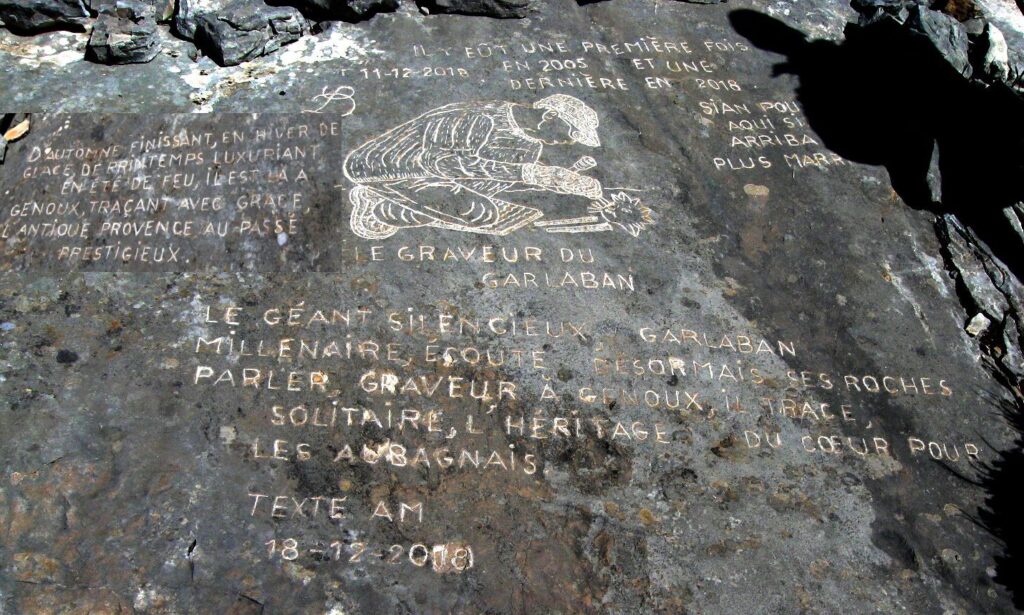 Les gravures du Garlaban - Découverte Sainte-Baume